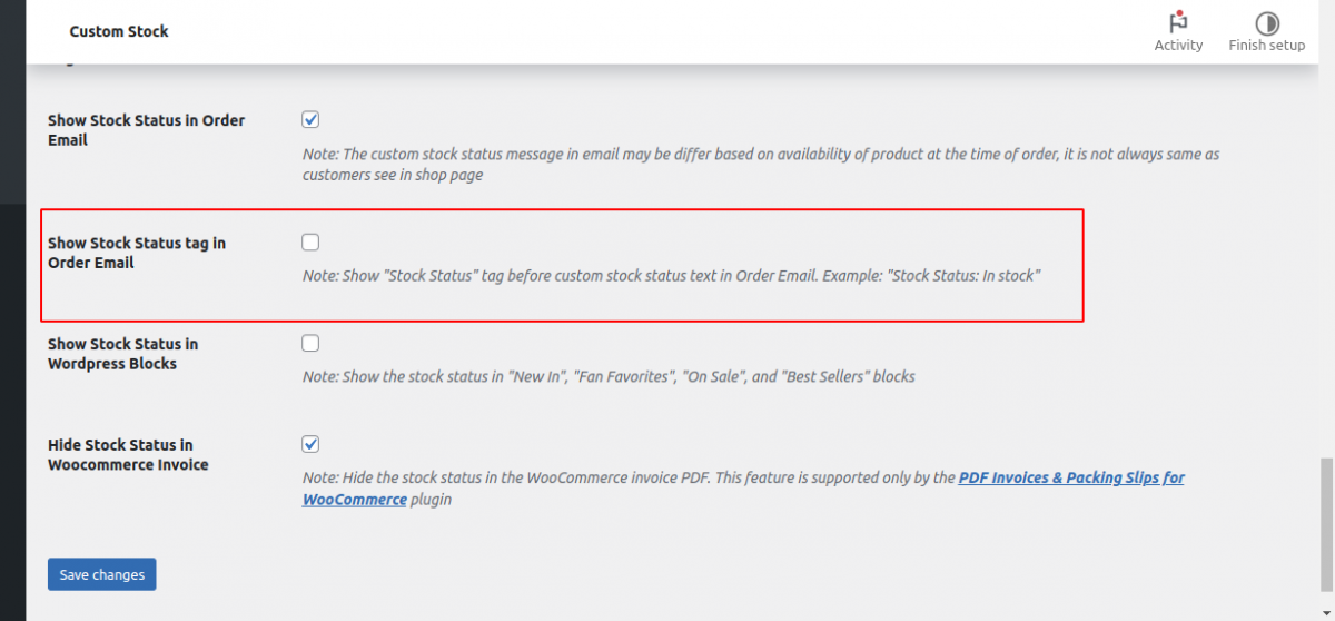 Customize Order Confirmation Emails: Show/Hide "Stock Status" Tag ...
